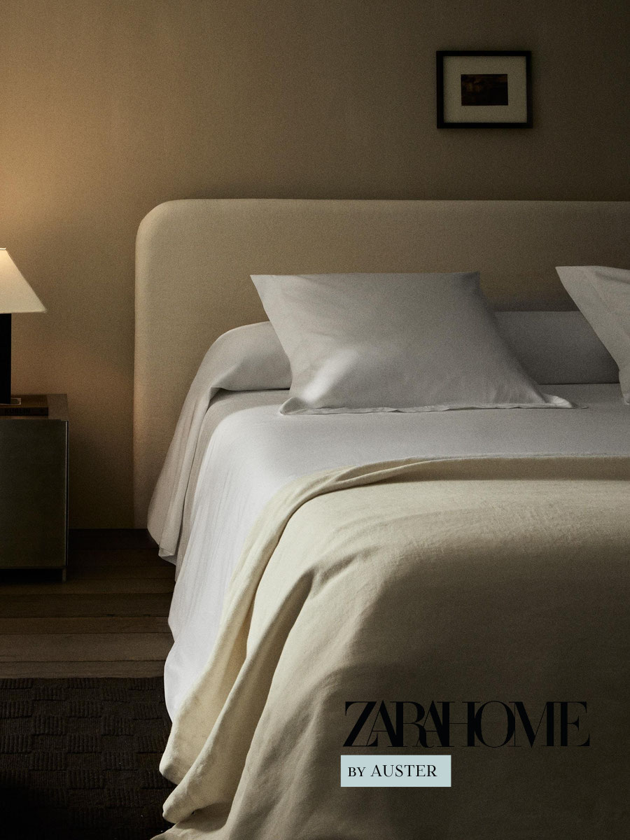 ZARA HOME Пододеяльник 200x220 см сатин, хлопок, на пуговицах, белый однотонный