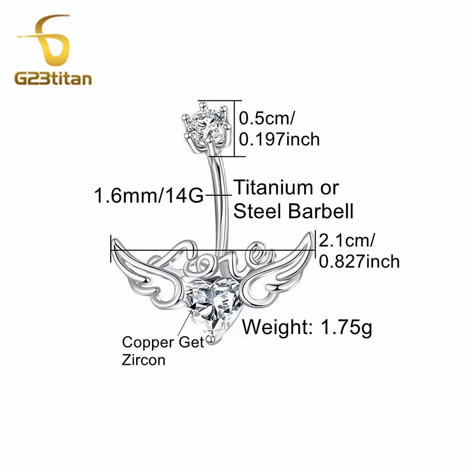 Пирсинг G23titan