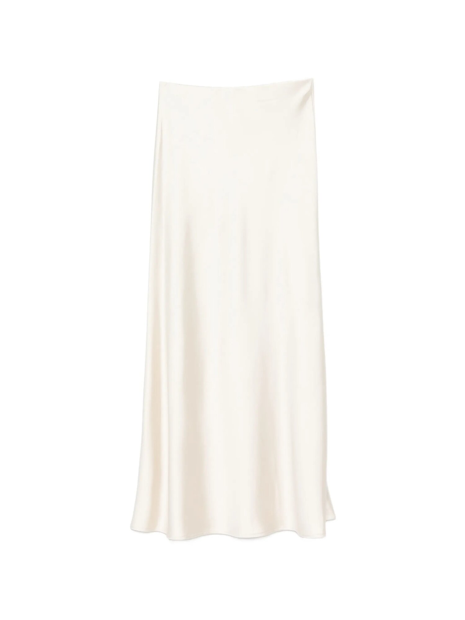 Юбка Satin-finish bias-cut maxi skirt
