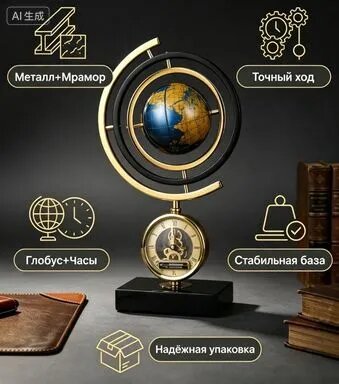 Настольные часы Механические 1 шт