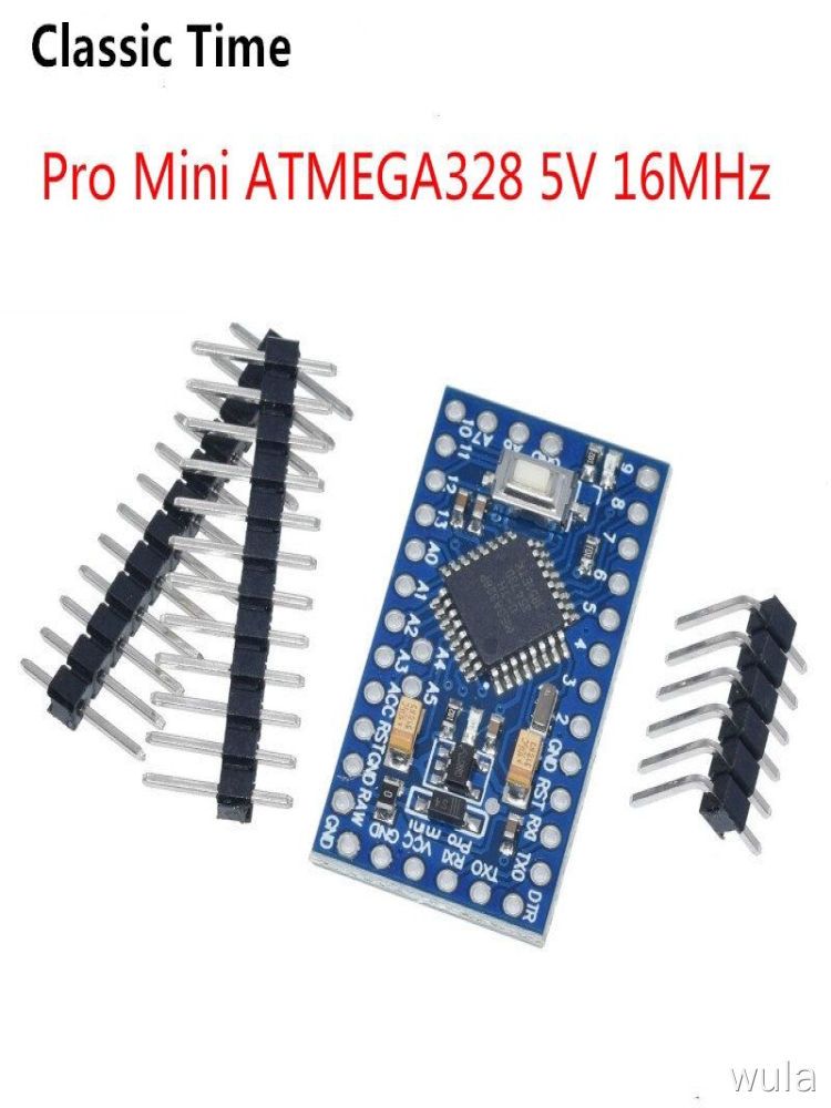 Плата Arduino Pro Mini ATMEGA328P 5V 16MHz синяя для электроники и проектов Arduino модуль