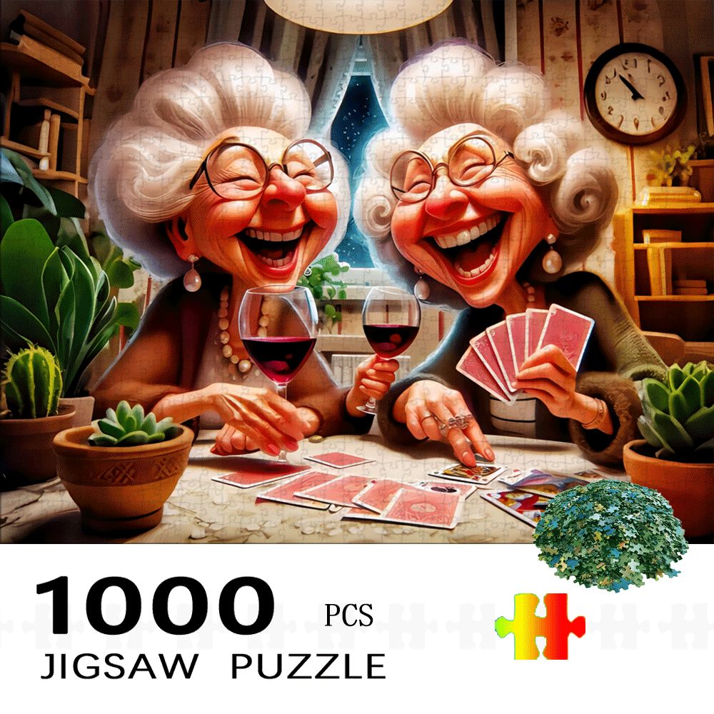 Пазлы для взрослых на 1000 , 50х70см, подарочный набор/ "красавица