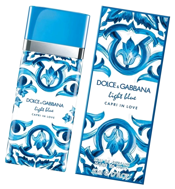 Яркий парфюм Dolce Gabbana Light Blue Capri In Love сэмпл 1.5 / Парфюмерная вода Дольче Габбана Лайт Блю Капри Ин Лав пробник