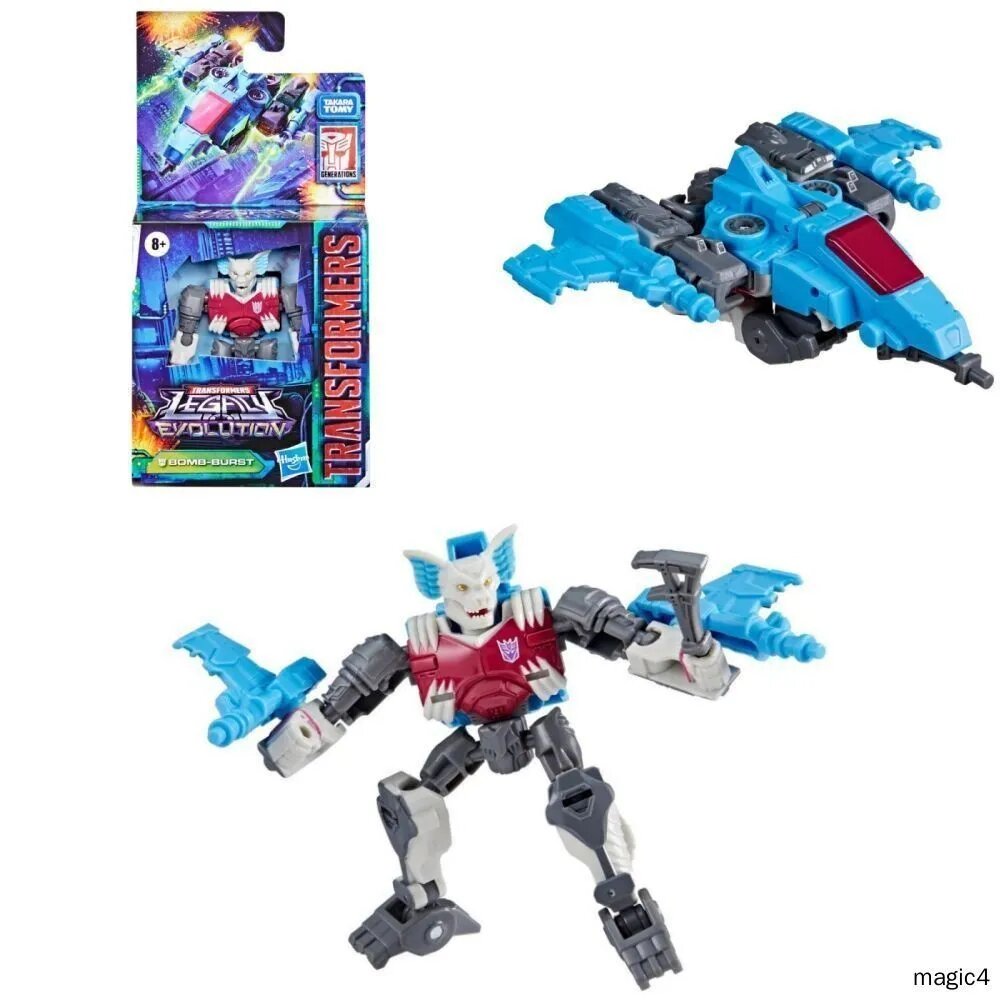 Трансформеры Hasbro Игрушка Legacy Evolution Core Bomb-Burst 3,5 дюйма (9 см) F7540