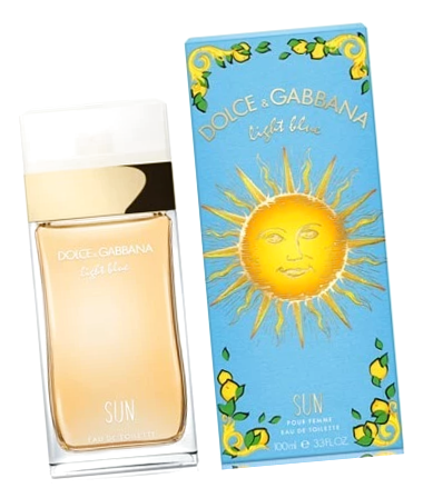 Dolce & Gabbana Light Blue Sun For Women - женские духи 100 мл / Лайт Блу Сан