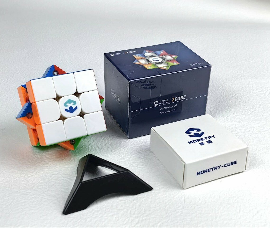 Ограниченная серия Memot x Zcube Tianshama X3+ магнитный кубик с черной подставкой для дрифта