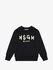 Свитер MSGM, размер 8 лет, черный