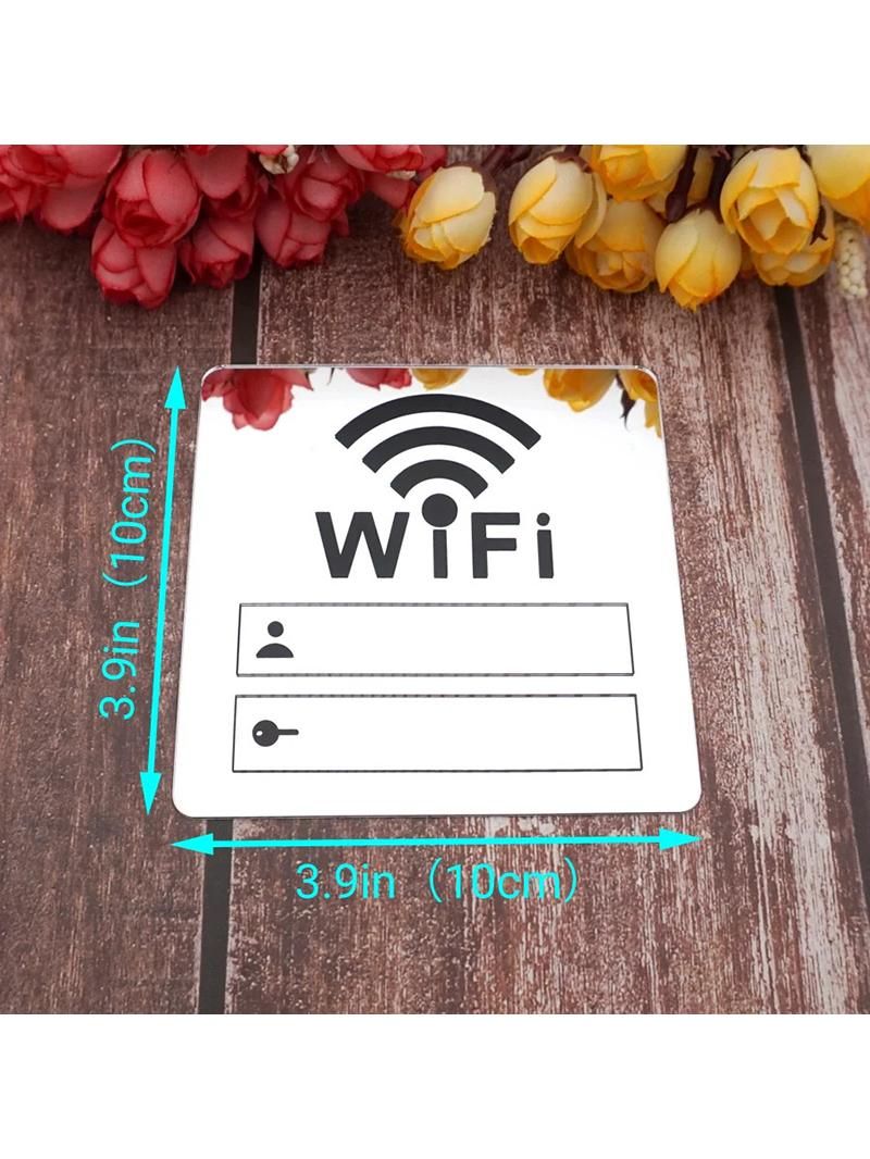 Акриловый логотип WiFi