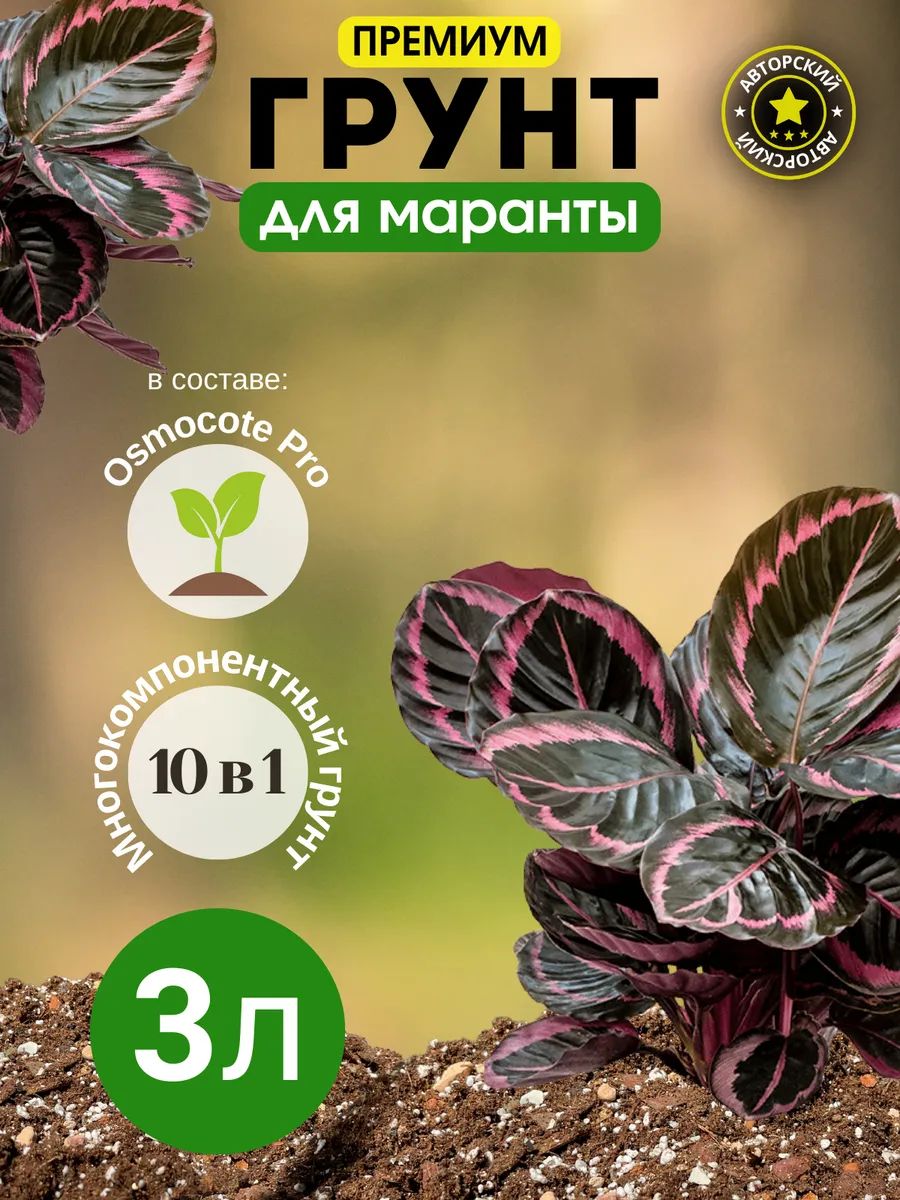 Грунт для Маранты 3л готовый премиум