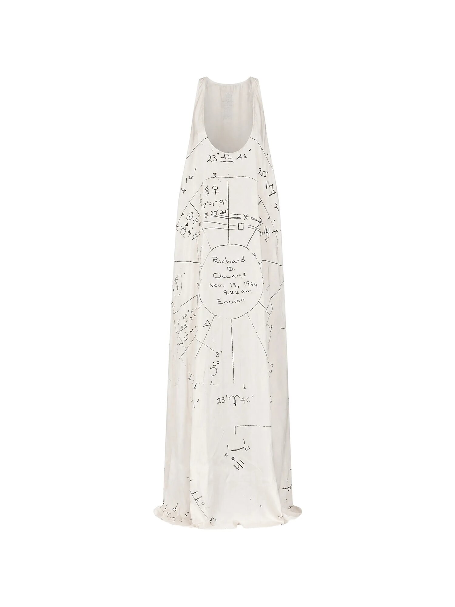 Платье Graphic-print sleeveless dress