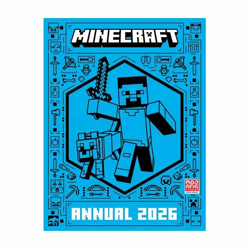 Книга Farshore "Minecraft Annual", 2025 год, мягкий переплет