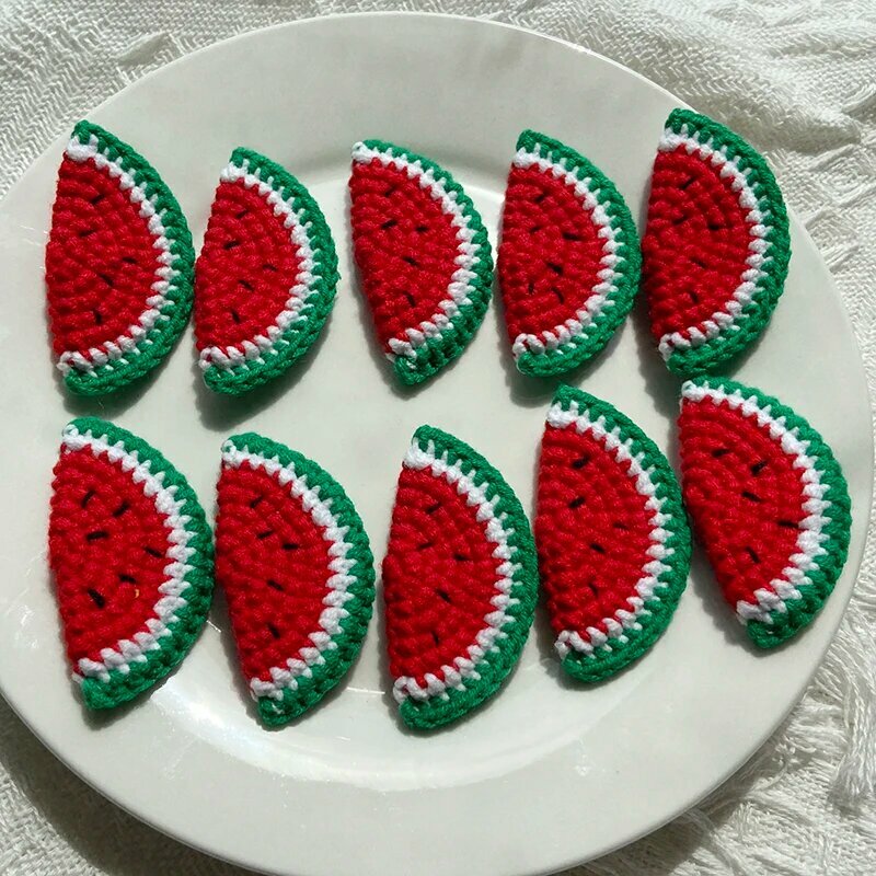 Хлопковая нить для вязания "Арбуз и Лимон", 10 шт. Watermelon-10PCS