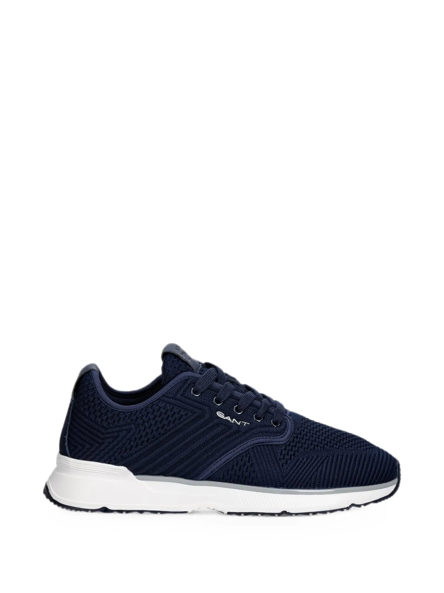 Кроссовки Knit-texture panelled sneakers