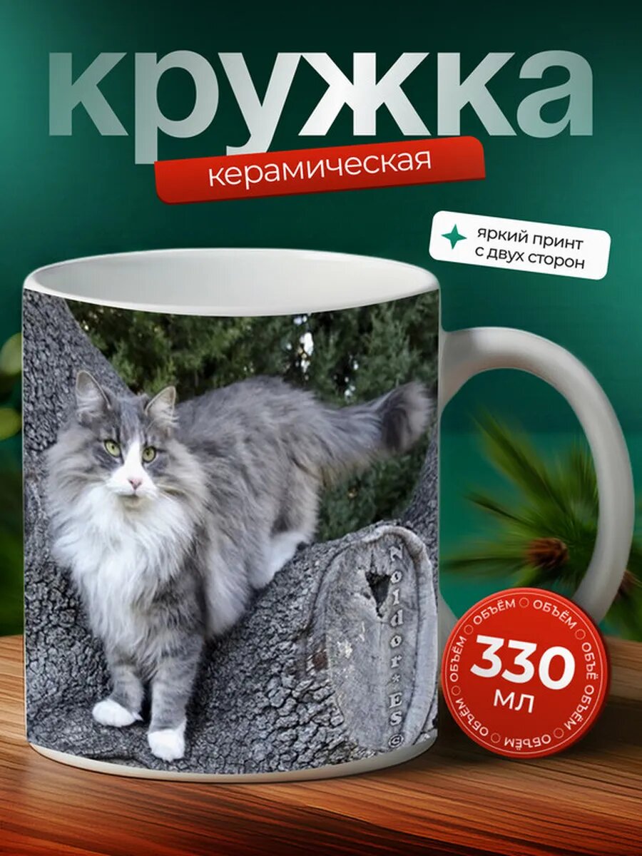 Кружка Норвежская лесная кошка 56,