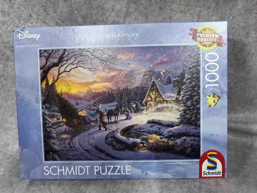 Пазл 1000 деталей импортирован из Германии развивающие игрушки мультфильм