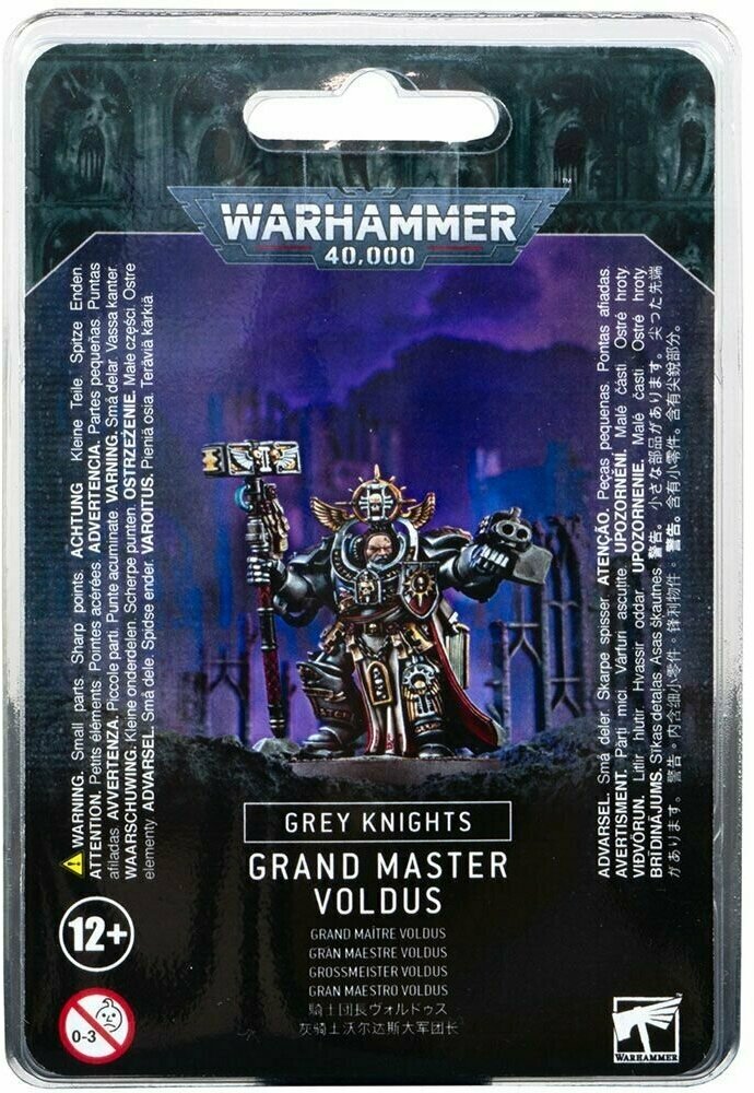 Набор миниатюр Warhammer Games Workshop Grey Knights: Grand Master Voldus