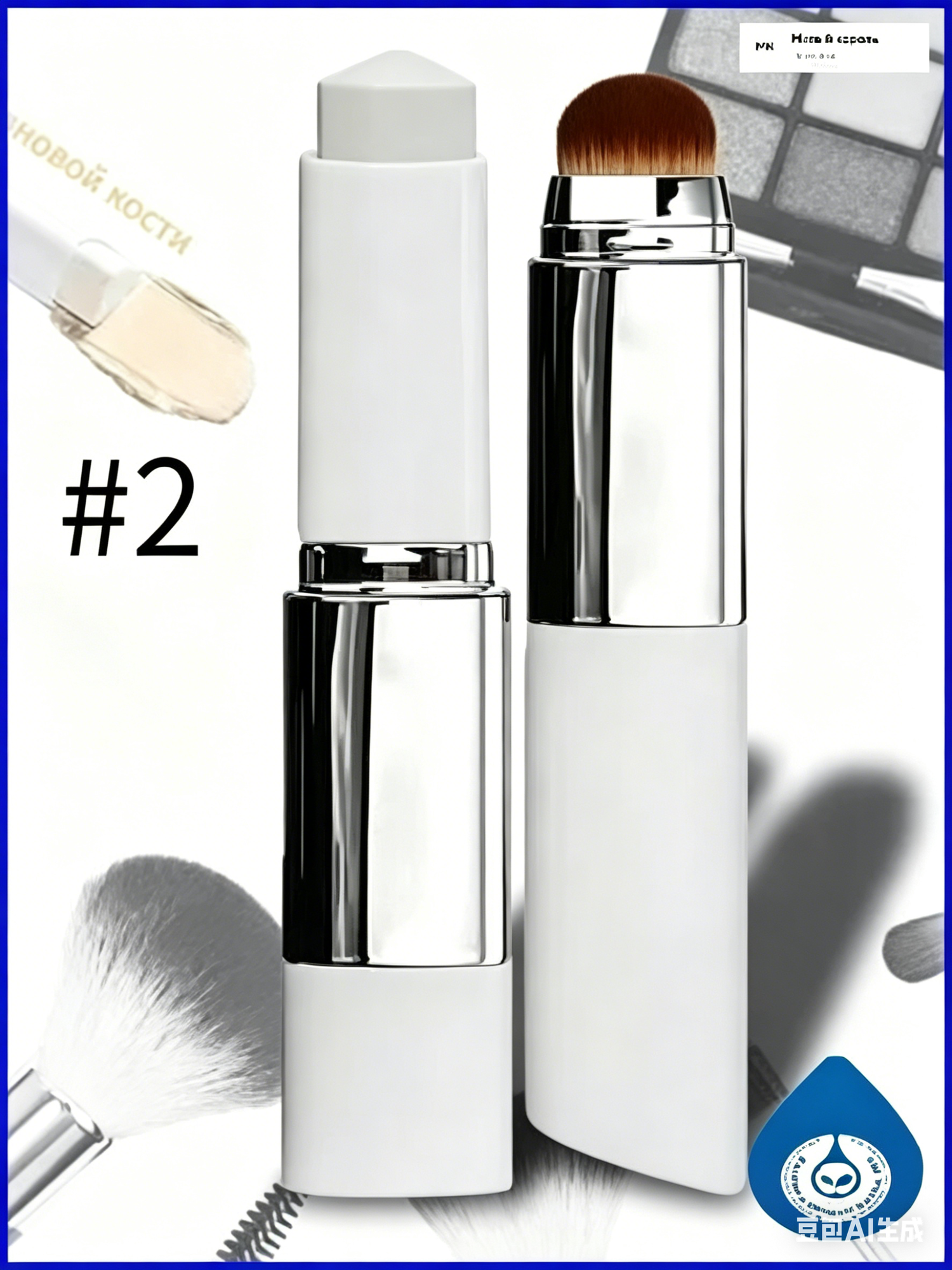 Elroel Blanc Cover Cream Stick SPF 50, увлажняющий стик с защитой от УФ и синего света