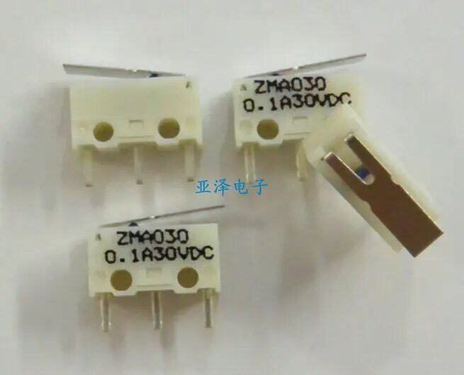 5 шт. микропереключатель мыши ZMA030 железо для захвата 0,1 A30VDC интенсивность света Высокая эксплуатация