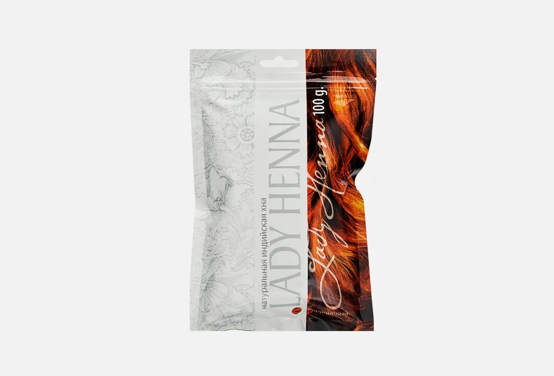 Lady Henna Натуральная, коричневая Хна для волос 100г