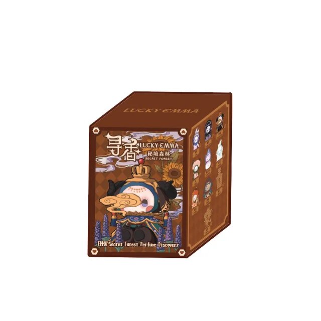 Оригинальная игрушка-сюрприз Lucky Emma из серии Secret Forest Fragrance, милая фигурка из аниме-сериала, коллекционный подарок для детей.
