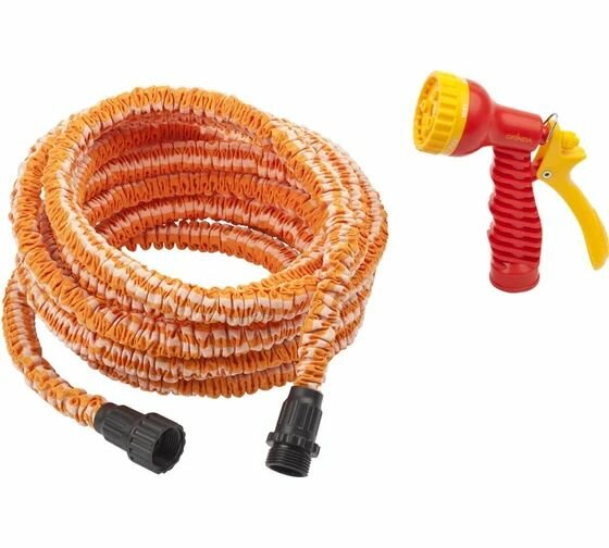 GRINDA PROLine PS-15 5-15 м удлиняющийся шланг, распылитель пистолетный, адаптеры