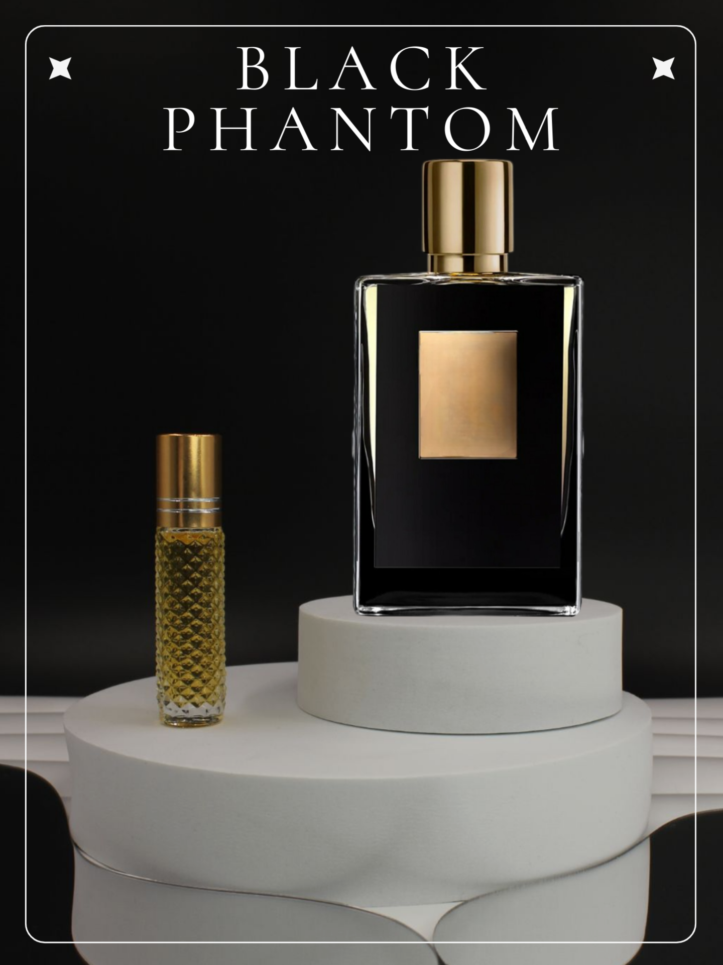 Perfum Secret; Духи масляные Black Phantom; Блэк Фантом; флакон 8 мл