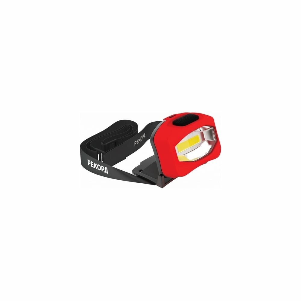Налобный фонарь рекорд SH-350 3xLR03, рассеянный свет 2W 23173