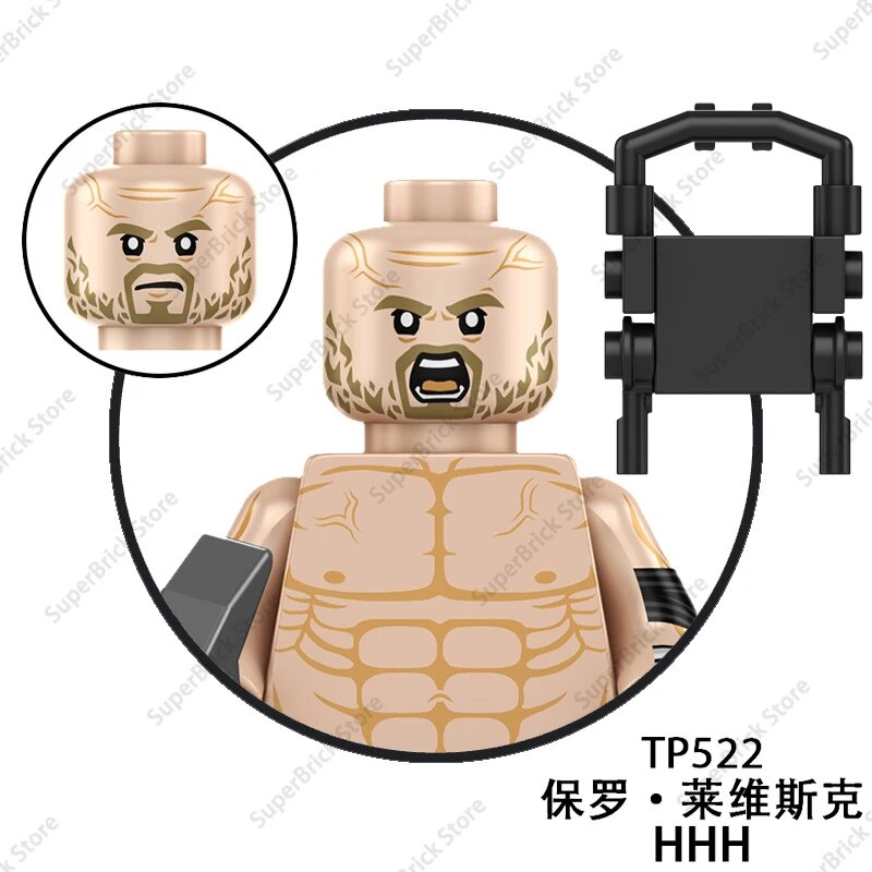 CyunSing мини-фигурки WWE Wild Gladiator ROCK, Big Show, Джон Кена Without Box