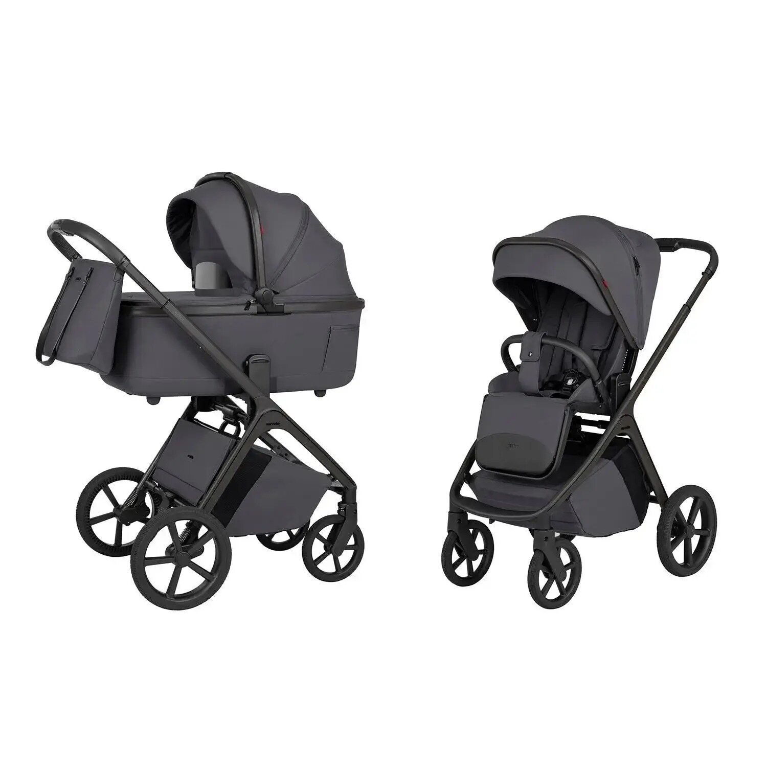 Коляска 2 в 1 Carrello Vector F Ample Grey, со складной люлькой, до 22кг