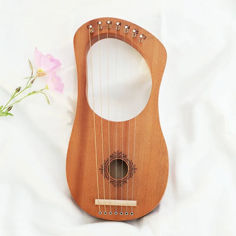 Деревянная 7-струнная арфа Harp-3 3