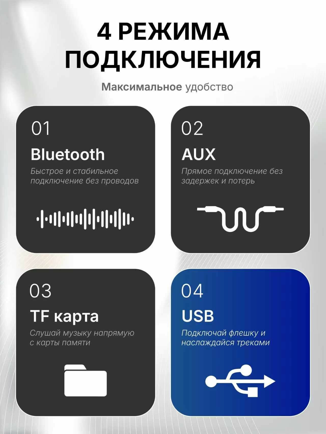 Беспроводная колонка BOOMSBOX4, 60 Вт, синий, на улице, портативная, Bluetooth, большая
