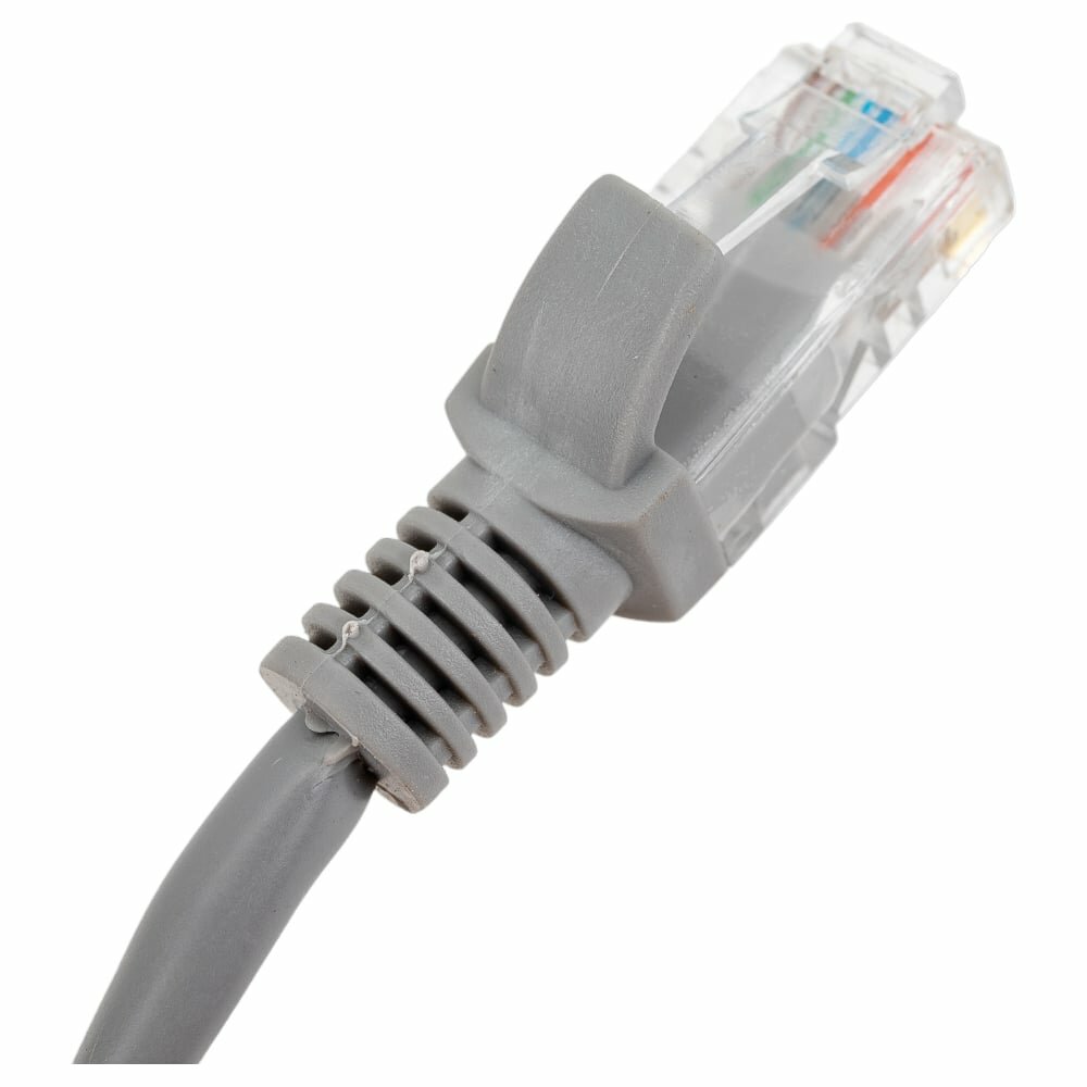 Патч-корд Ripo utp cat 5e, rj45, 2 m (серый) 003-300006 — фото 1