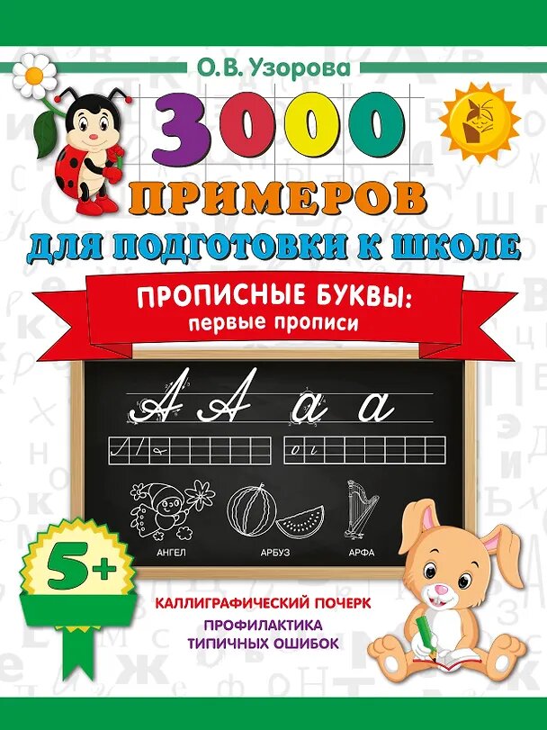 Прописные буквы: первые прописи
