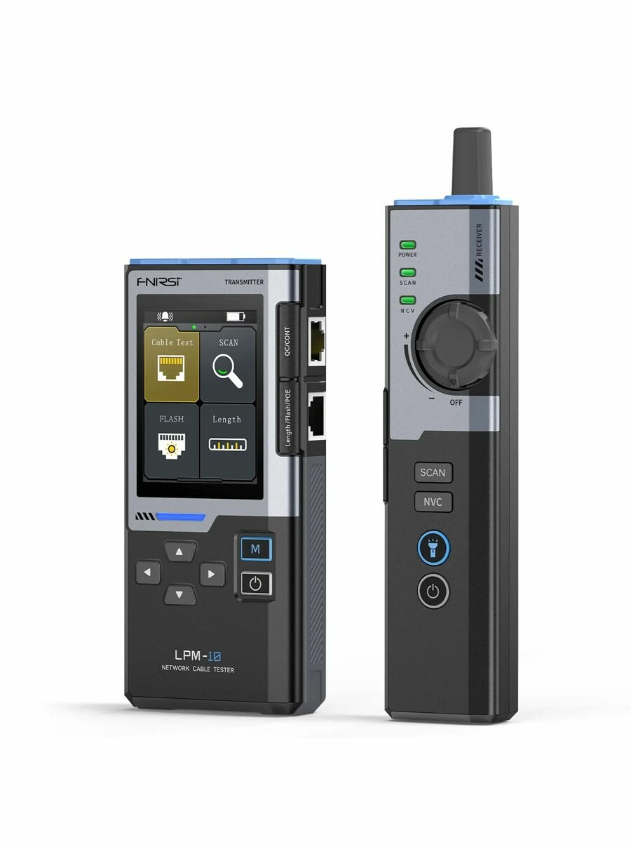 Тестер сетевых кабелей FNIRSI LPM-10A