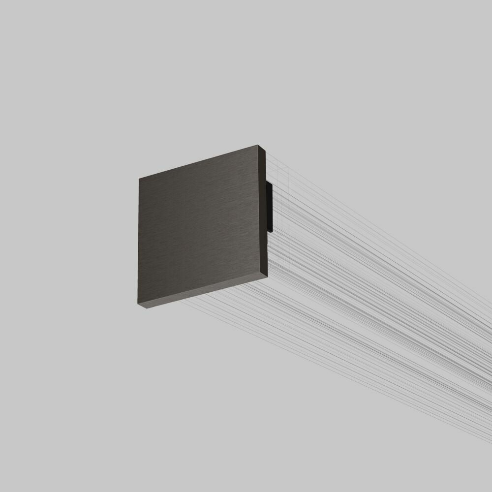 Elektrostandard Titan Line Заглушки для накладного шинопровода (титан) (2шт) 85230/00 Электростандард.