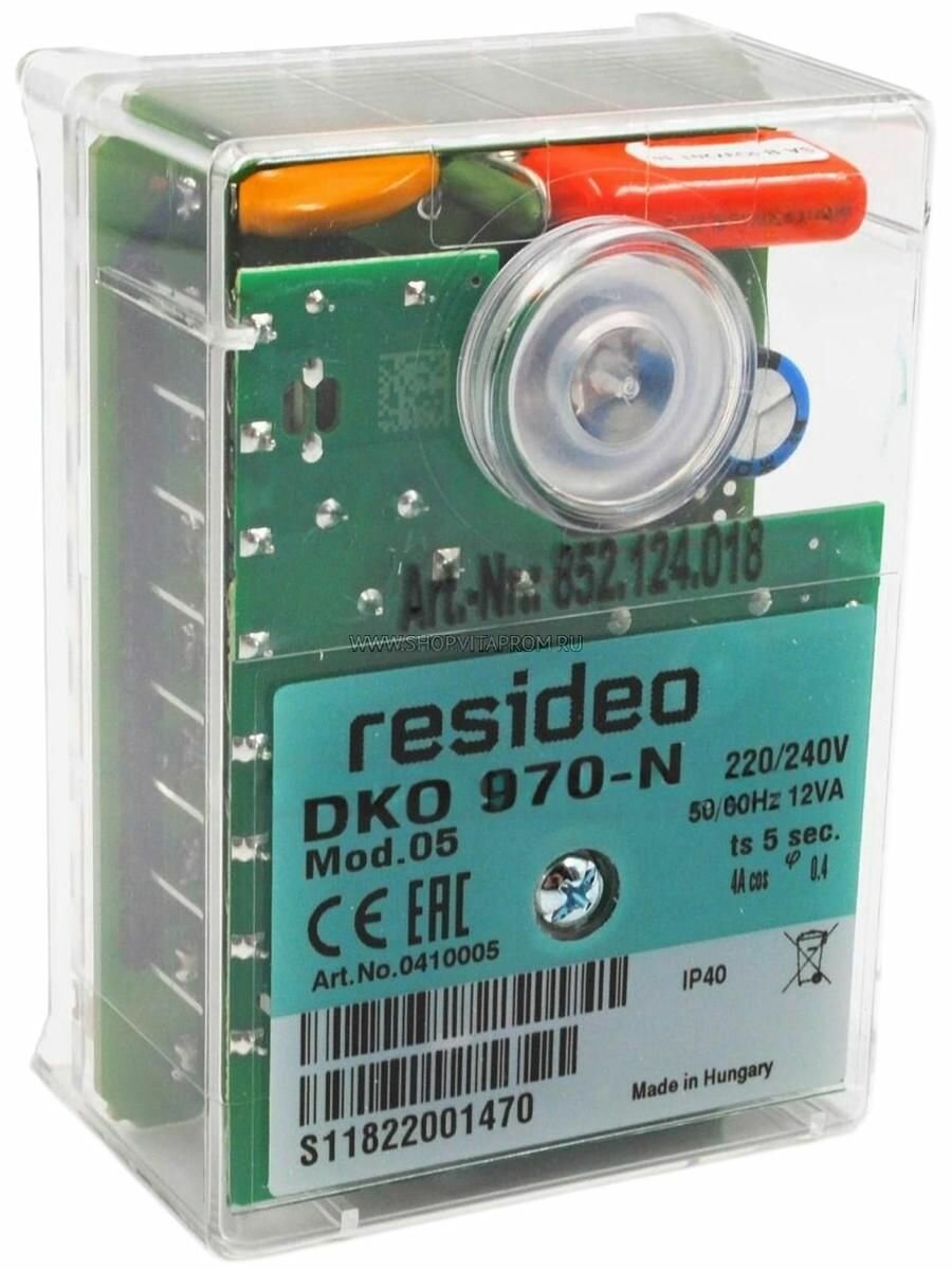 Блок управления горением Honeywell DKO970-N mod.05 0410005