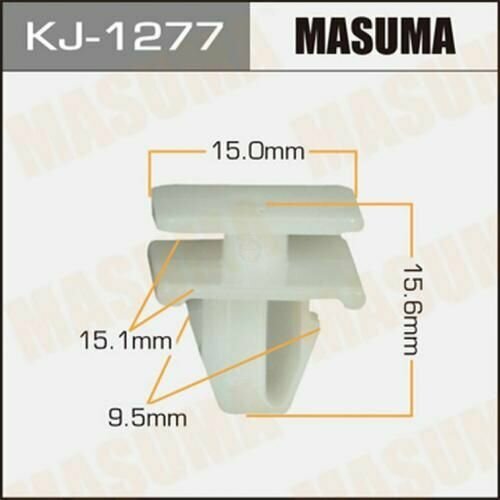 Клипса пластм. крепежная kj-1277 (50) Masuma KJ-1277