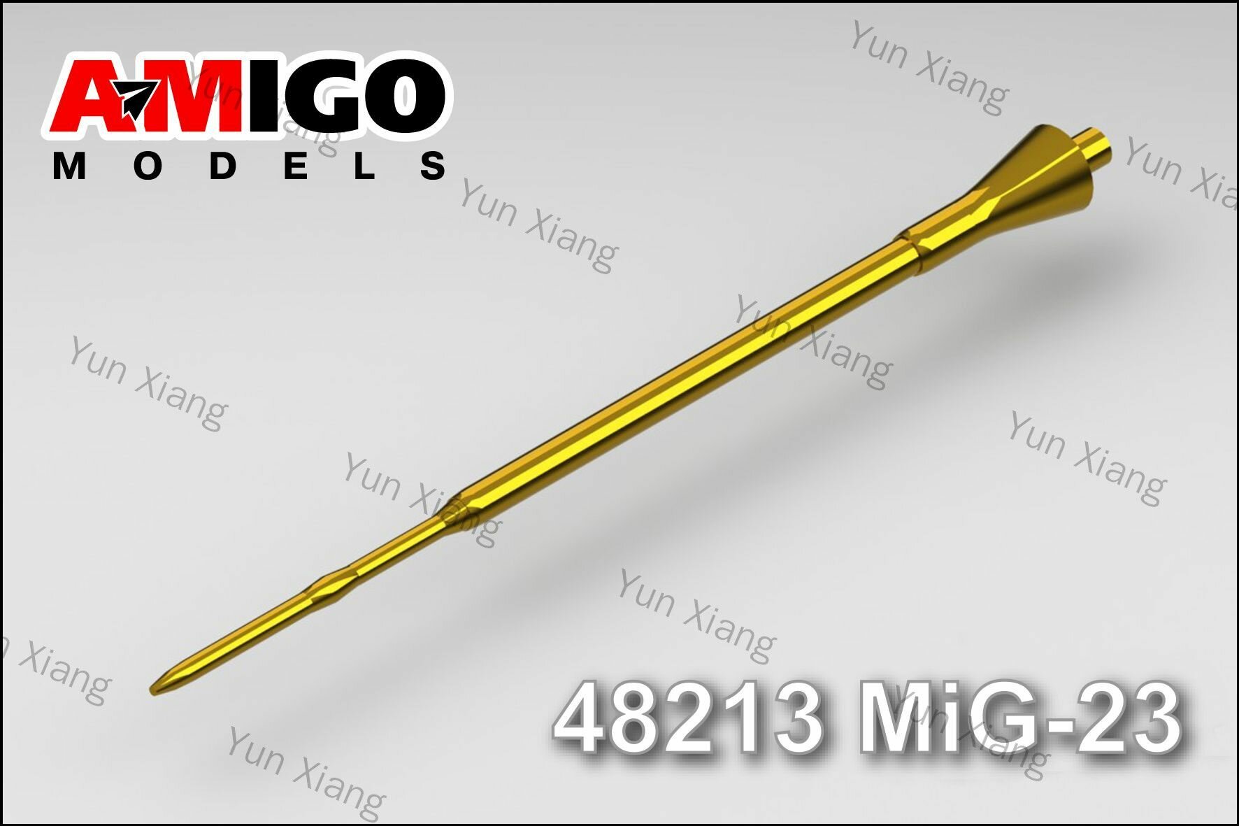 Дополнения из латуни 1/48 ПВД самолета МиГ-23 (Amigo Models)