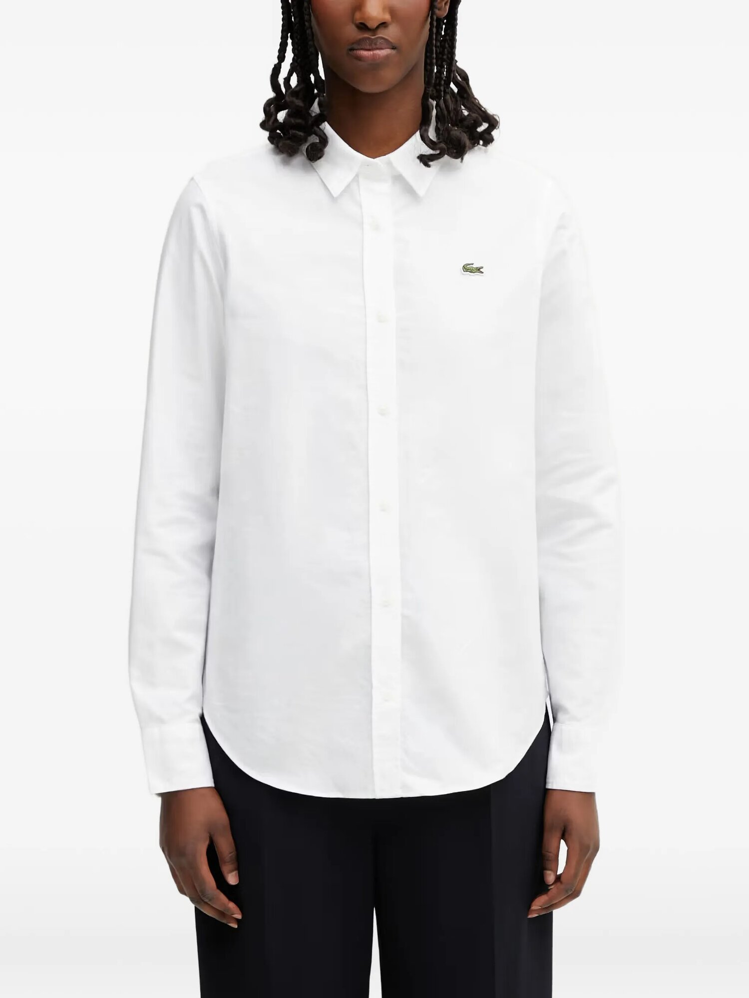 Рубашка Logo-patch button-down shirt