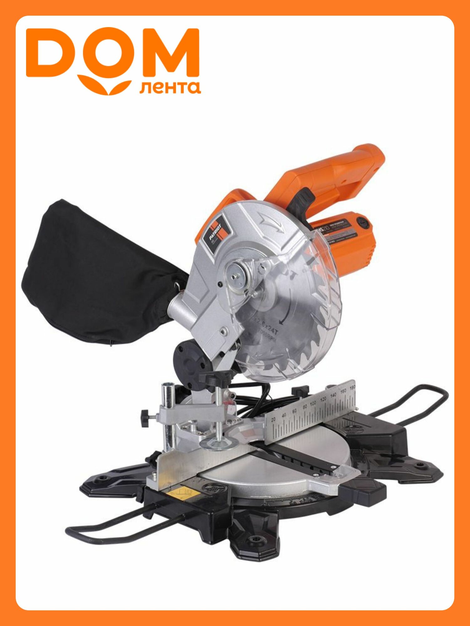 Пила торцовочн. patriot ms 210 1400ВТ210М