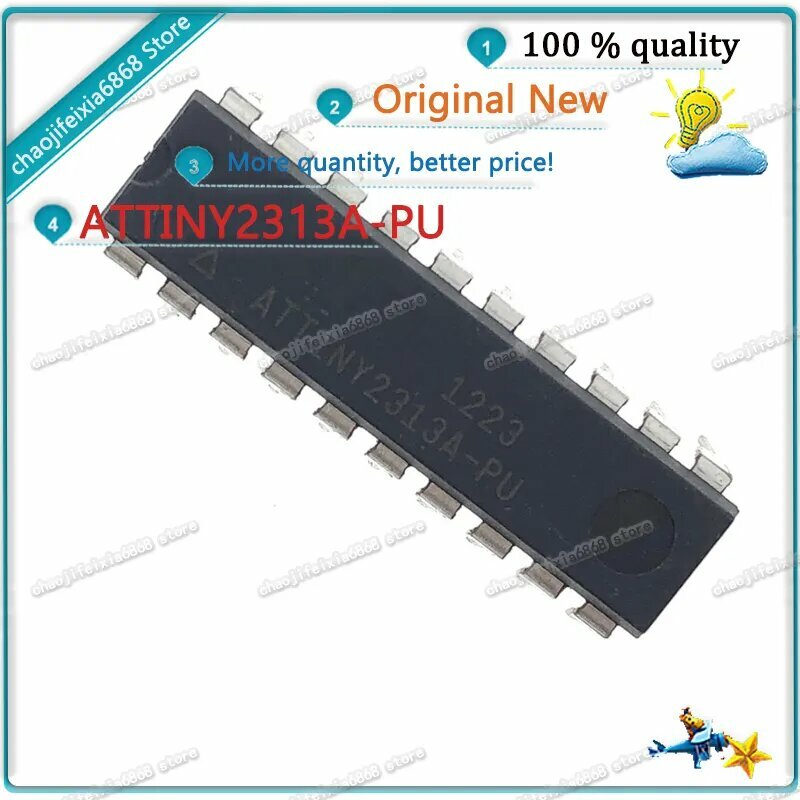 1шт. ATTINY2313A-PU DIP-20 совершенно новый