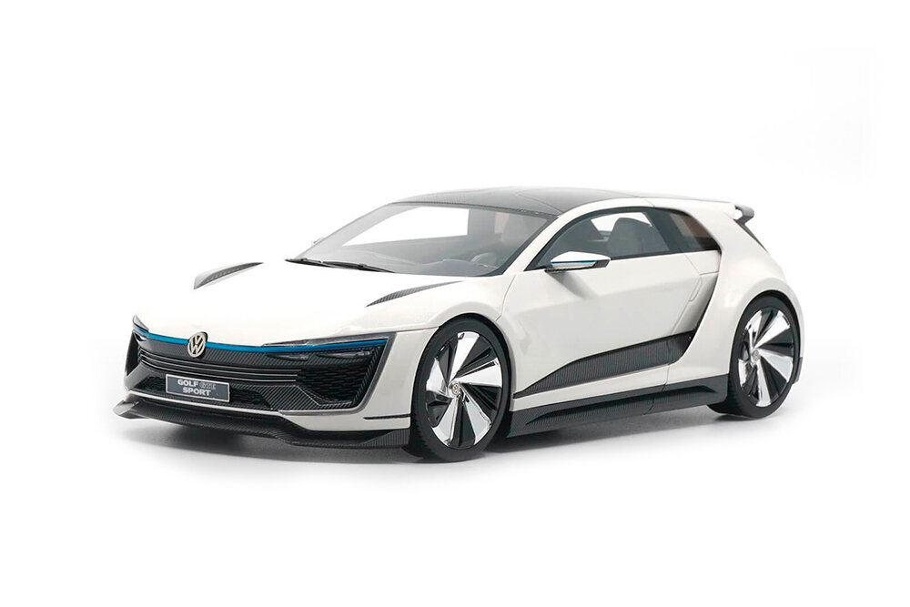 Модель коллекционная DNA Vw volkswagen golf gte sport concept 2015 white / фольксваген гольф белый