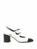 Туфли CAREL Papaya buckled slingback pumps, размер 37, белый