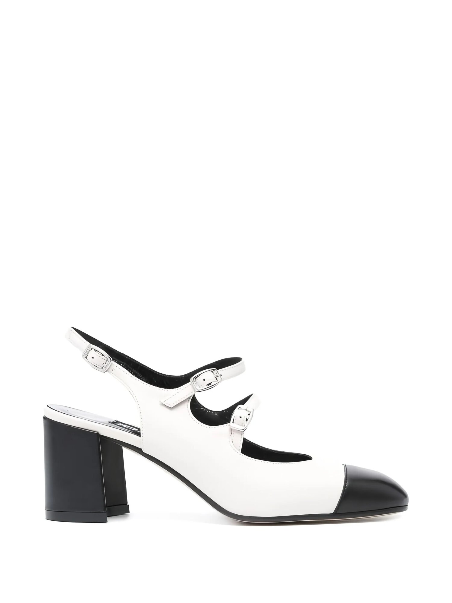 Туфли CAREL Papaya buckled slingback pumps