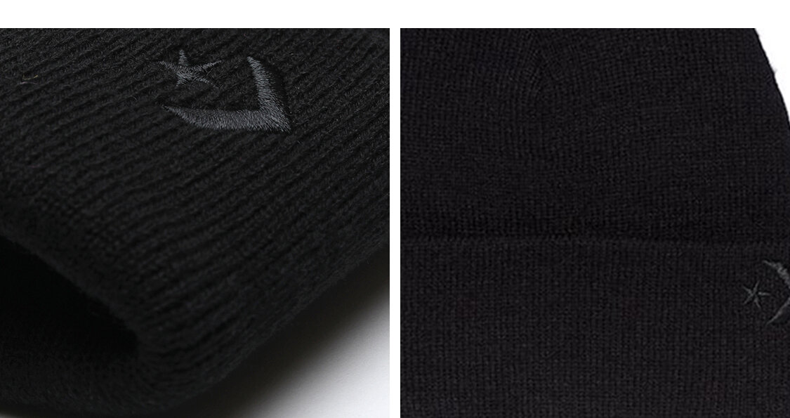 Шапка-бини Converse для мужчин, размер OneSize, черный — фото 1