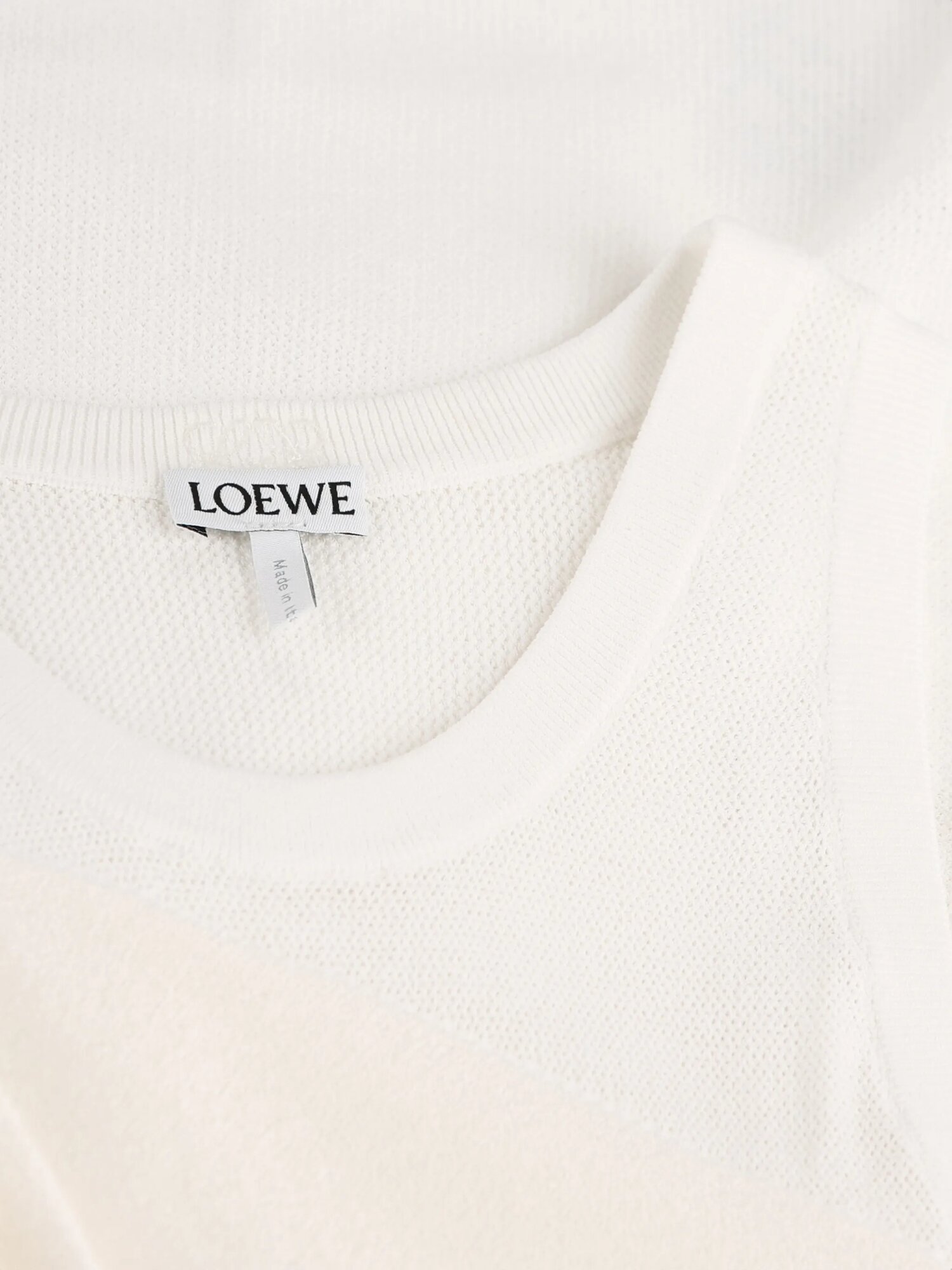Топ Loewe, размер XS, белый — фото 1