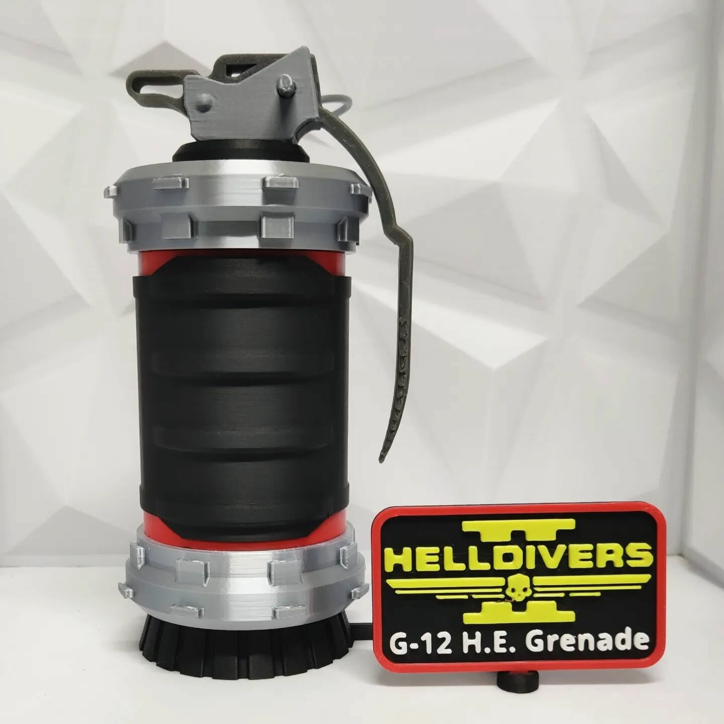Контейнер граната G-12 Helldivers 2 декор геймера