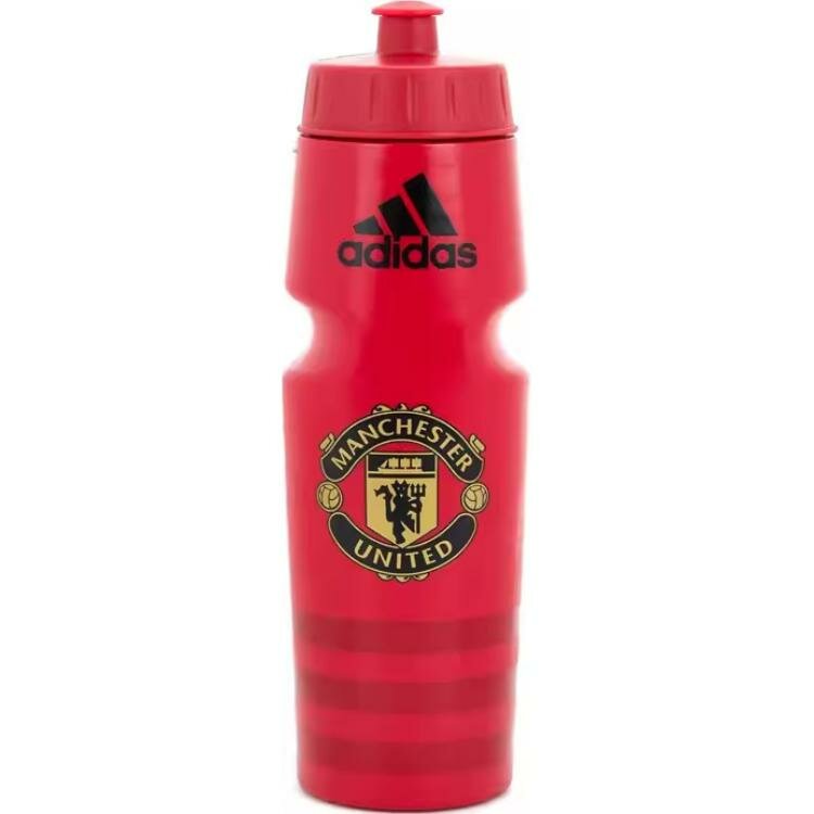 Бутылка для воды унисекс Adidas Manchester United, красная, 750ml