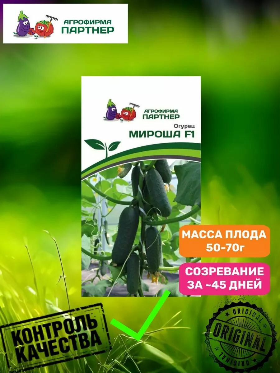 Партнер Огурец мироша F1 (10шт)