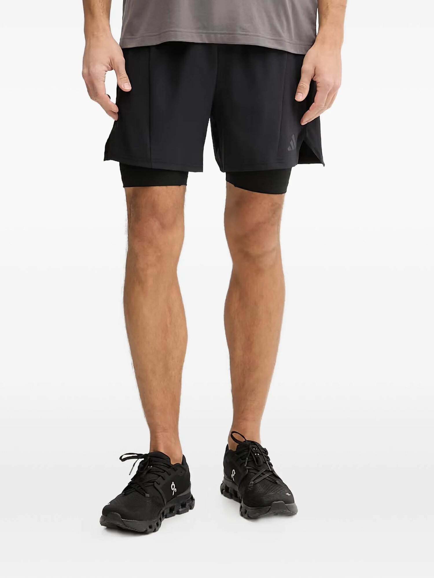 Шорты D4T Workout 2in1 logo performance shorts